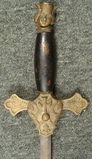 Vintage Knights Of Columbus Fraternal Sword