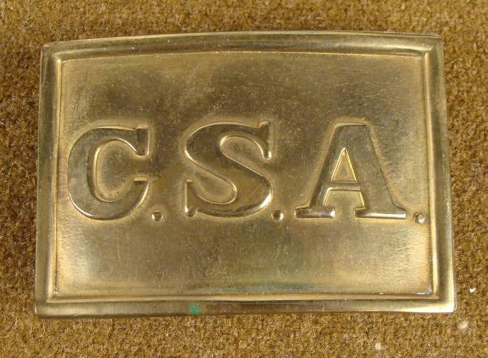 Csa Civil War Confederate Belt Buckle