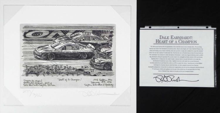Rick Rush Heart of a Champion Signed and Numbered Print