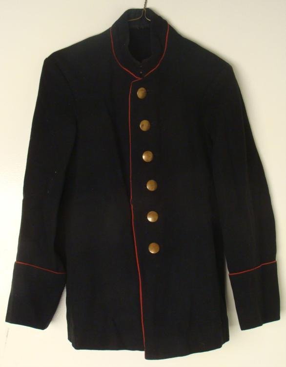 WWII Nazi German Black Uniform Coat Extra Fein Buttons