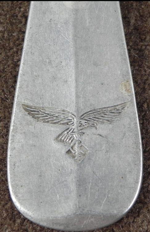 1941 ORIGINAL NAZI LUFTWAFFE AIR FORCE DINING HALL FORK