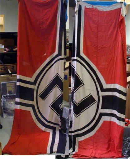 Large Original Nazi Flag From Party Headquarters