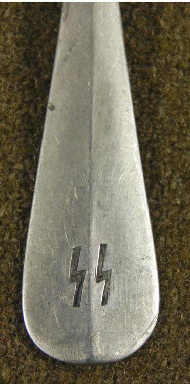 PERIOD NAZI SS DINING HALL SPOON--MARKED "SS" ORIG RARE - Nov 08, 2012 ...