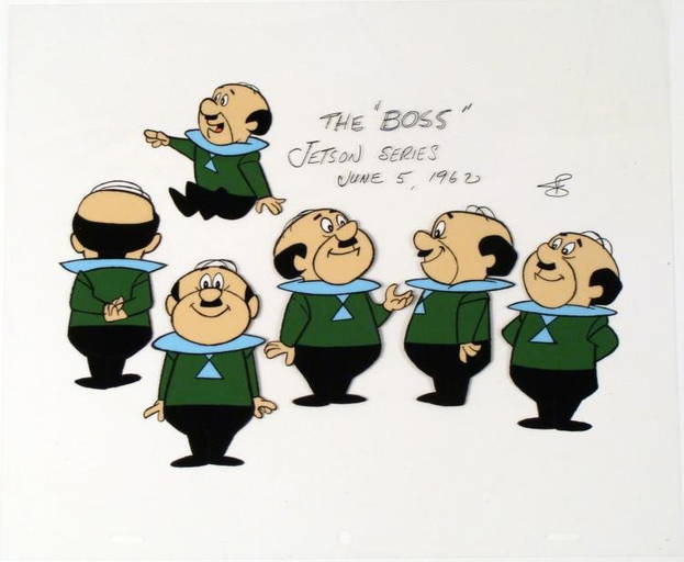 The Jetsons Original Animation 1962 Cel Cosmo Spacely - Nov 06, 2012 ...