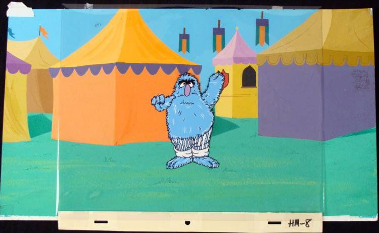 Cel Sesame Street Original Herry Monster Animation - Dec 13, 2012 ...