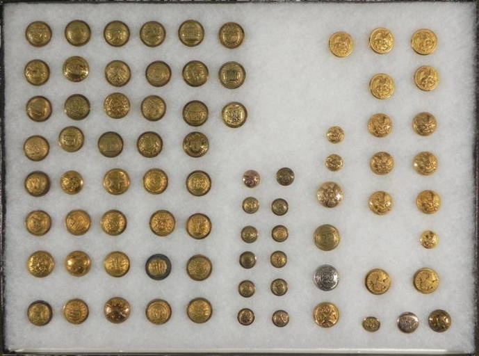 Rare Collection 78 Civil War & Span Am War Buttons