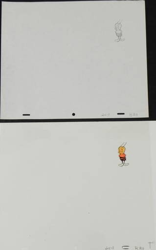 Polite Bee Orig Animation Cel Drawing Cheerios Art Buzz - Jan 24, 2013 ...