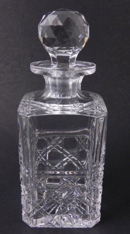 Edinburgh Scotland Crystal Whisky Decanter