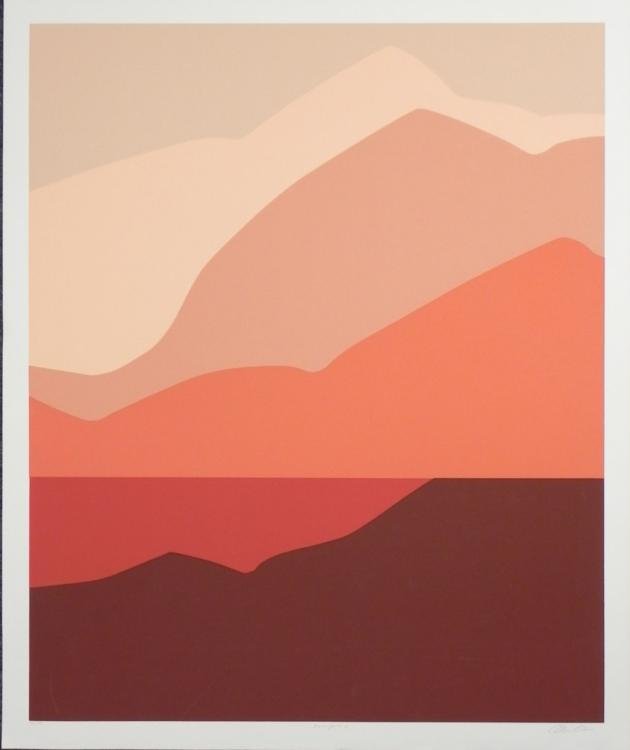 Doug Danz Signed Abstract Landscape Art Print Canyon C - Jul 26, 2013 ...