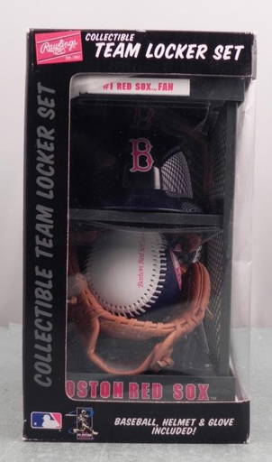 Rawlings Team Locker Set Boston Red Sox Mib