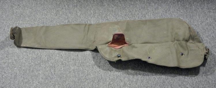 1953 KOREAN WAR OD CANVAS M13 RIFLE GUN COVER & CARRY