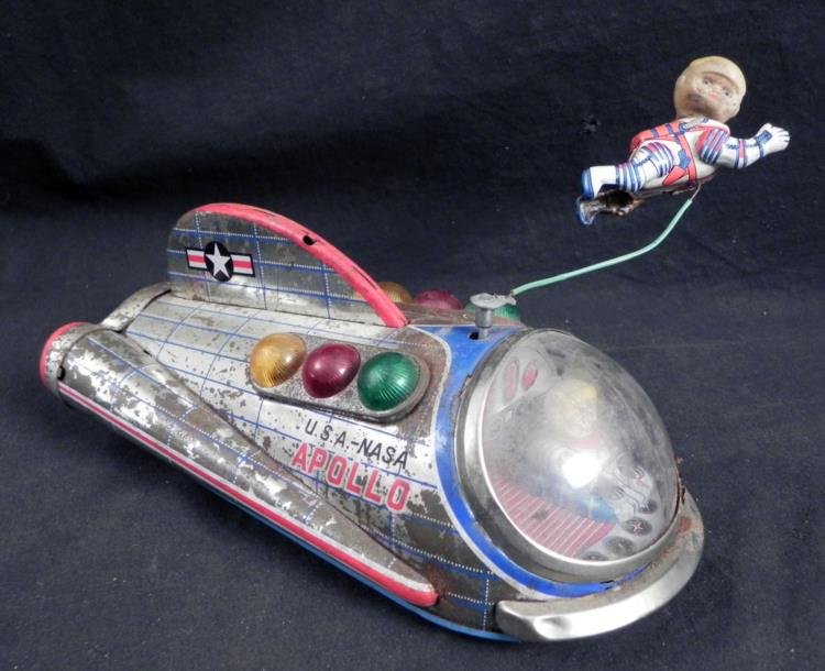 Vintage 1960s Masudaya Modern Toys Apollo Nasa Tin Toy - Jan 01, 2014 ...