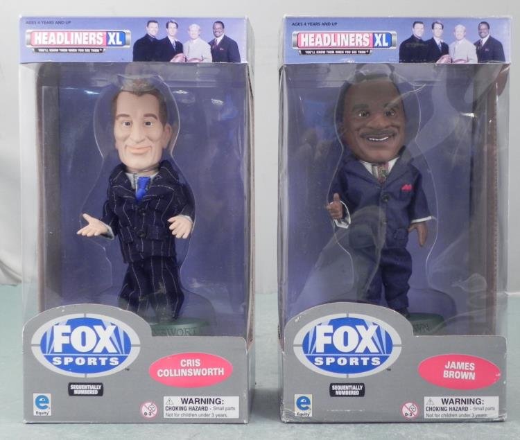 2 Bobbleheads NFL Fox James Brown, Cris Collinsworth - Feb 11, 2014 ...