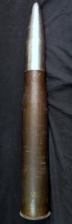 1943 90MM ANTI-TANK SHELL & CASING-36" HI-BRASS & STEEL - May 01, 2014 ...