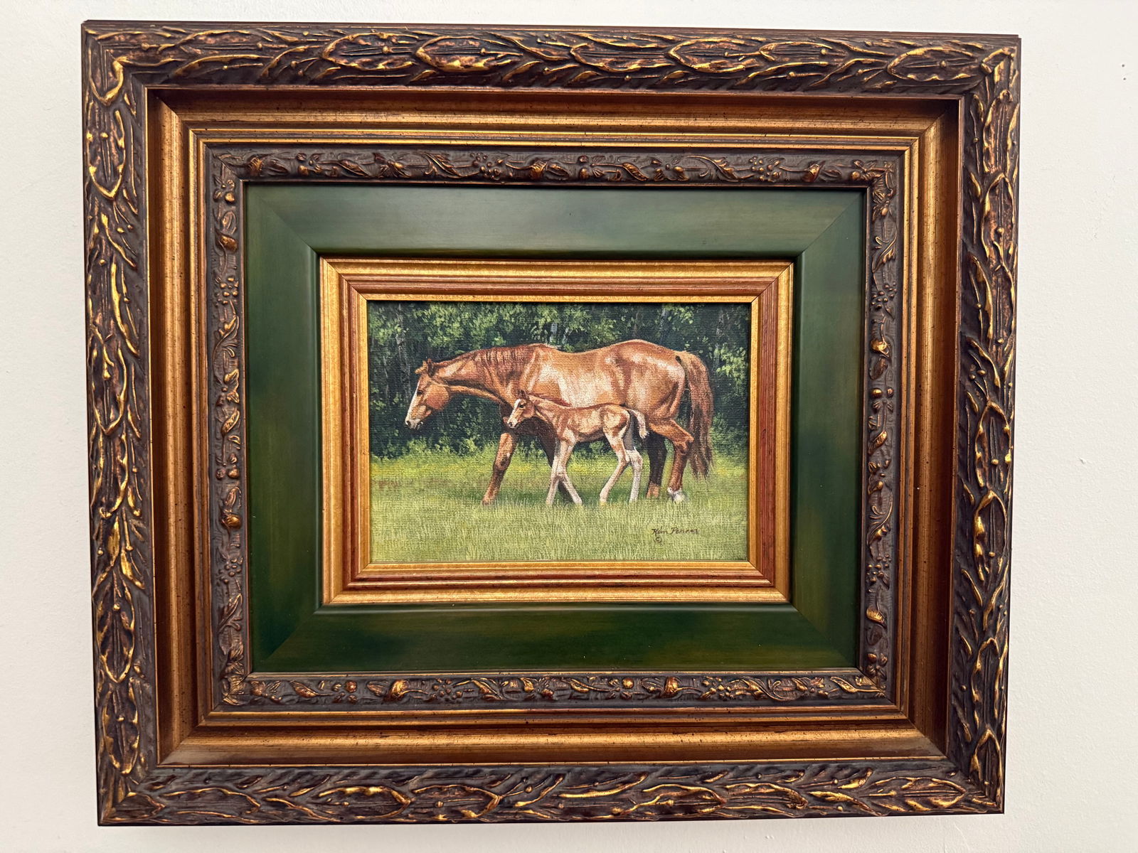 Kim Penner Painting: Mare And Foal Auction