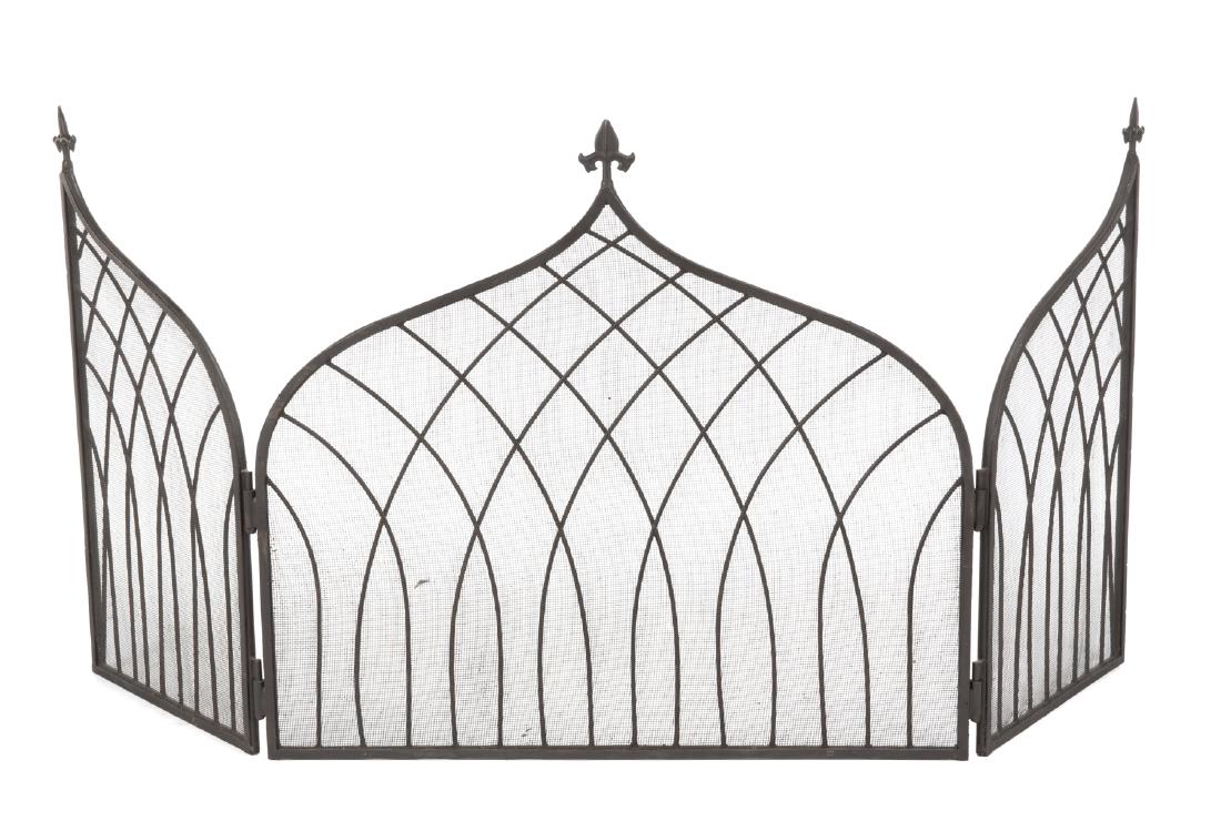 GOTHIC FIREPLACE SCREEN
