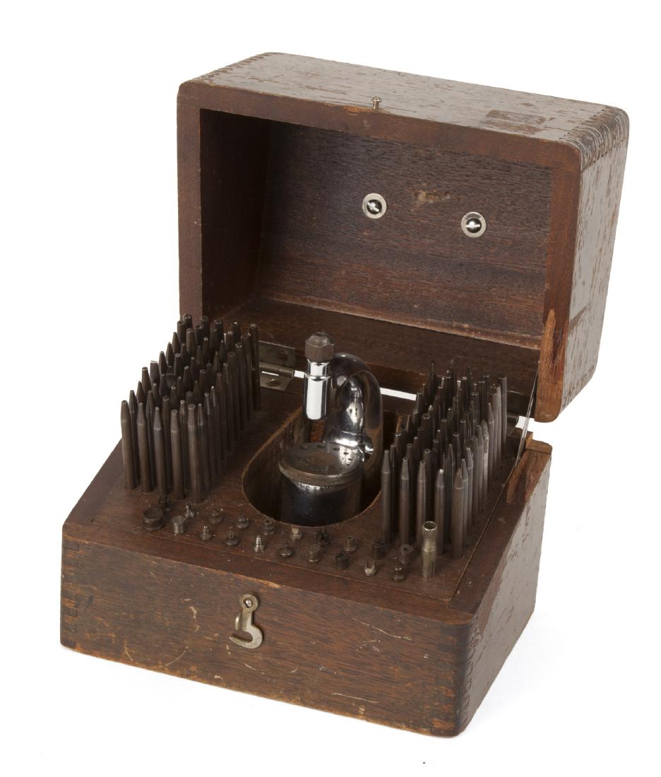 VINTAGE KD&CO. STAKING TOOL SET IN A BOX