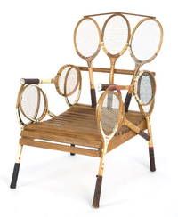 TENNIS RACKET LAWN CHAIR - Oct 21, 2017 | Julien's Auctions in CA