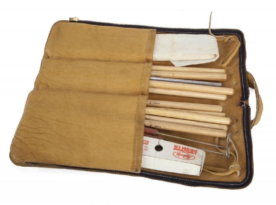 MITCH MITCHELL HENDRIX ERA VINTAGE DRUM STICKS AND CASE