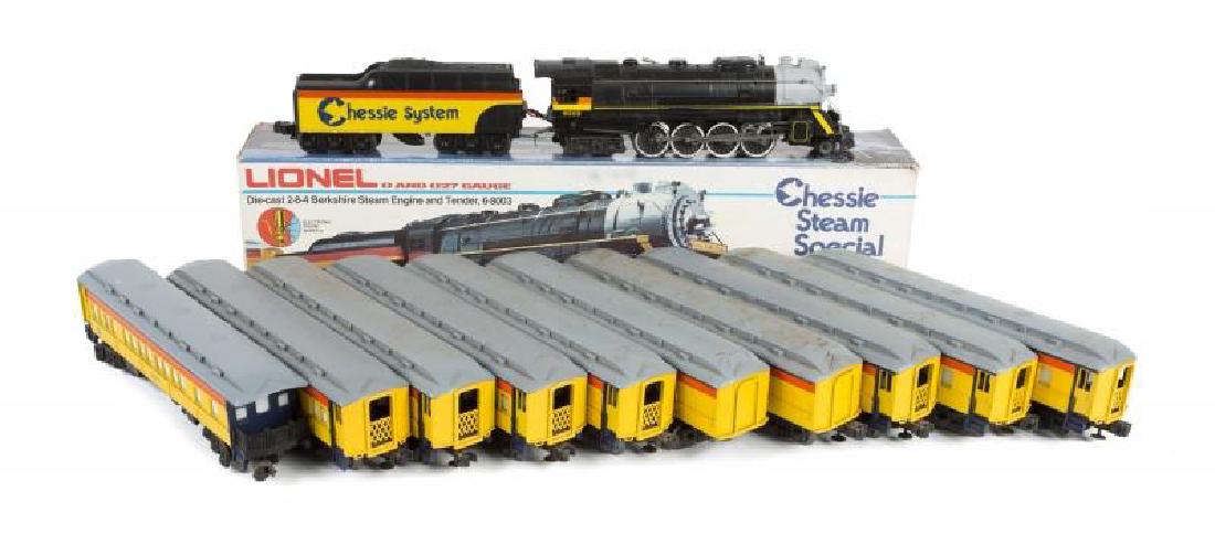 LIONEL CHESSIE SYSTEM LOCOMOTIVE AND PASSENGER CARS - Dec 17, 2017 ...
