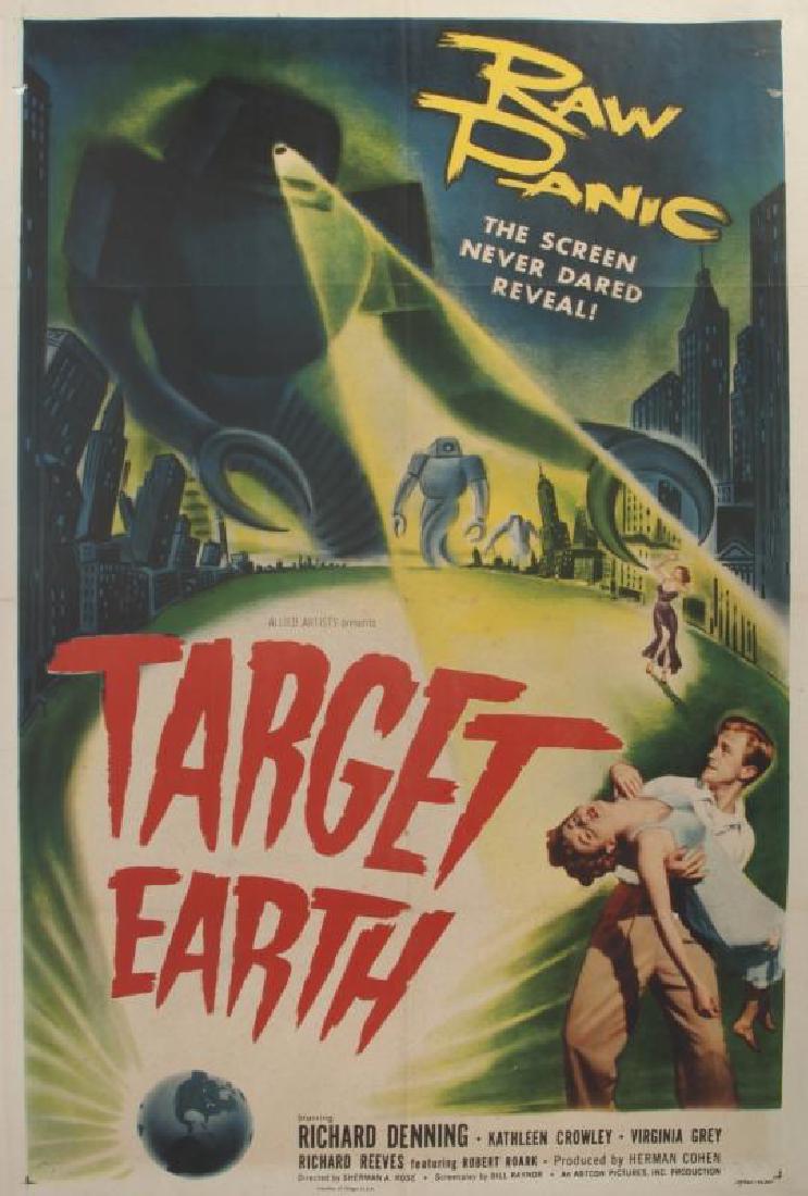 TARGET EARTH POSTER