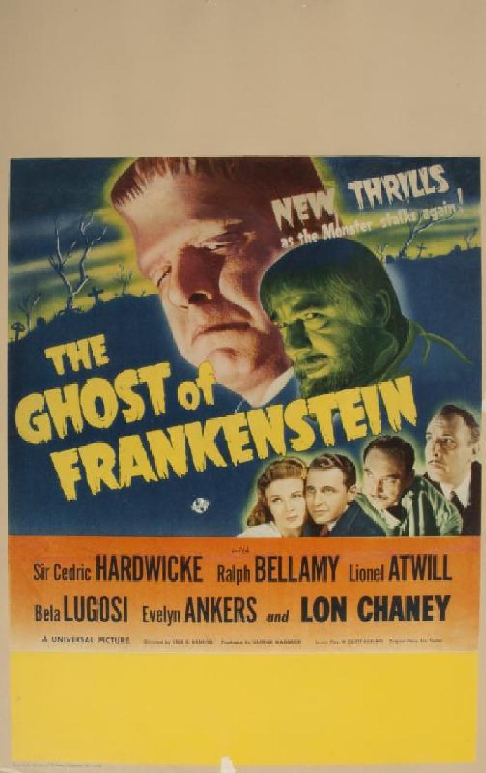 Ghost Of Frankenstein Poster