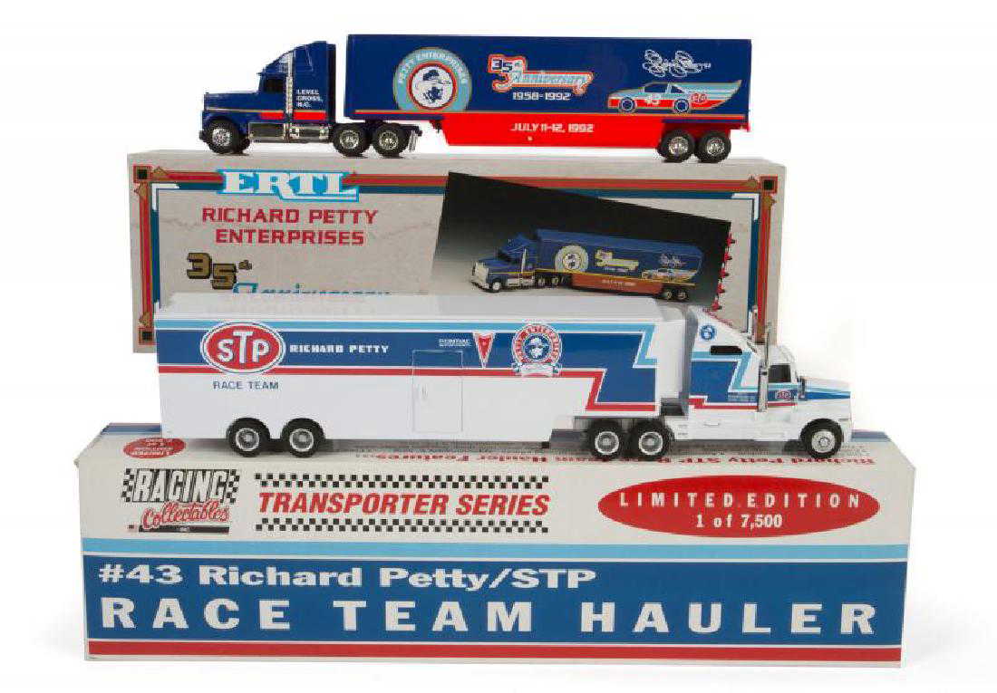 RICHARD PETTY RACE TEAM TRANSPORTER MODELS RICHARD PETTY RACE TEAM TRANSPORTER MODELS