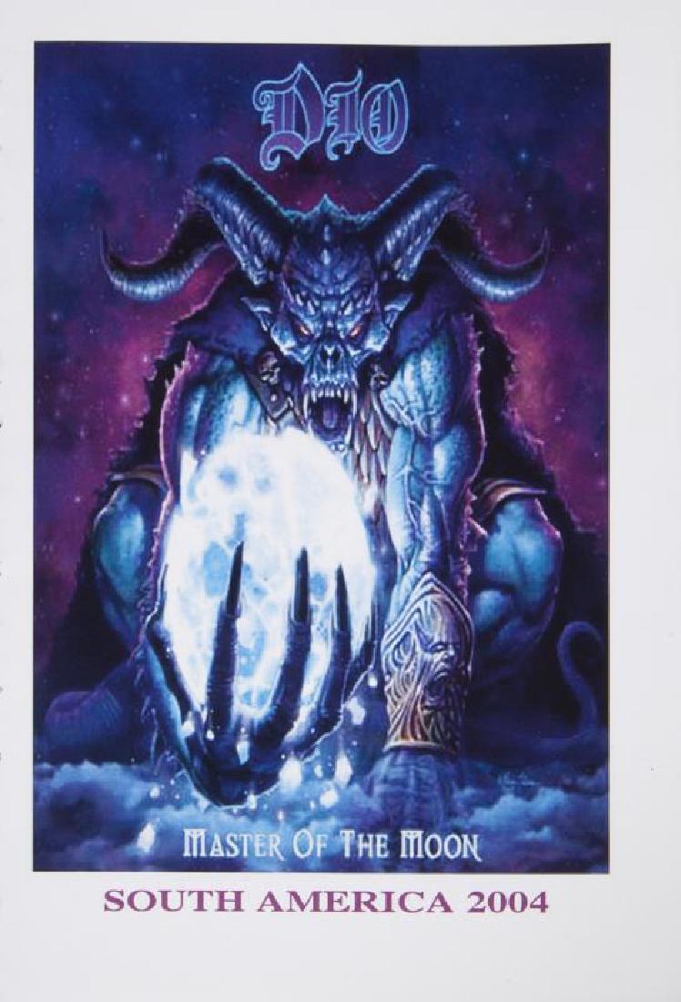 DIO MASTER OF THE MOON 2004 TOUR ITINERARY