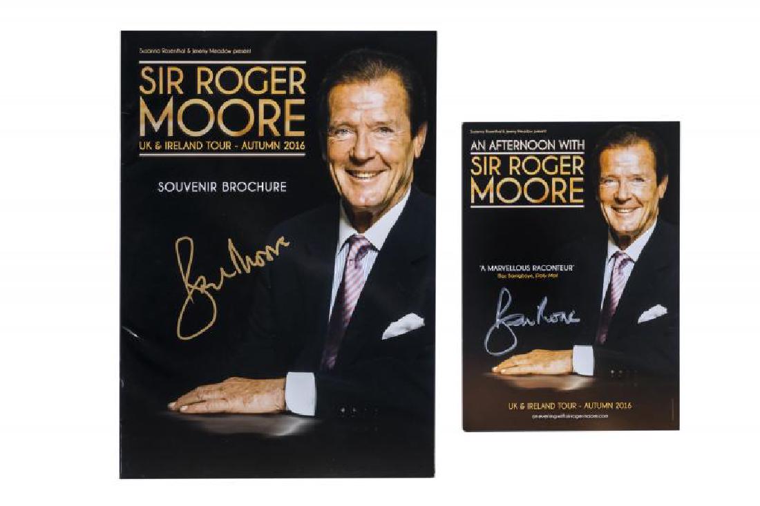 Roger Moore Signed And Inscribed Items • - Nov 10, 2018 | Julien's ...