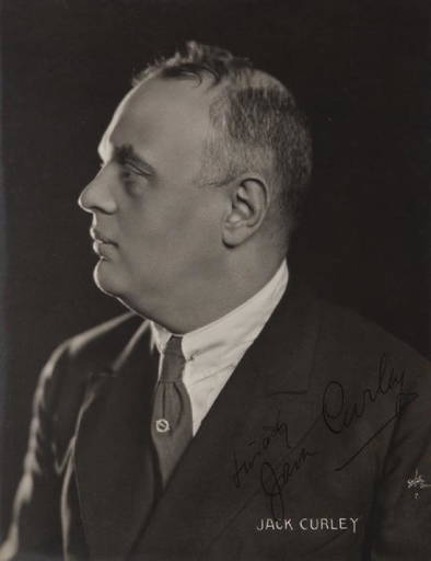 Harold Lloyd Jack Curley Signed Photograph