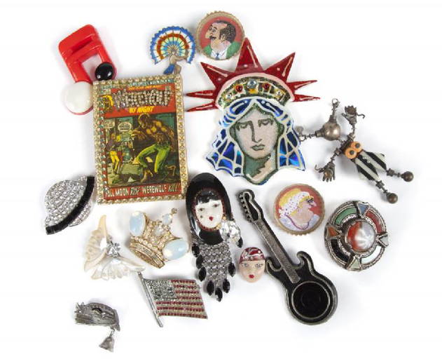 Ringo Starr And Barbara Bach Pins