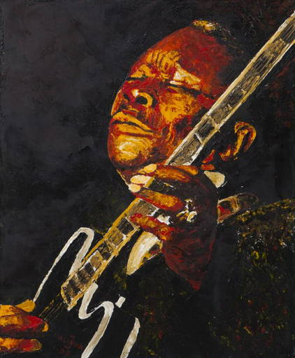 B.b. King Paul Chase Lucille Artwork