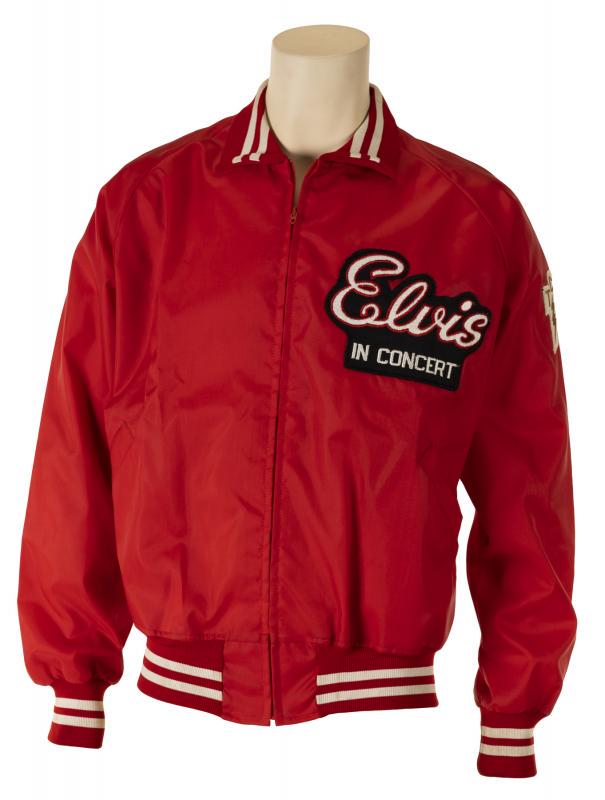 ELVIS PRESLEY RED TOUR JACKETS • ° - Oct 26, 2019 | Julien's Auctions in CA