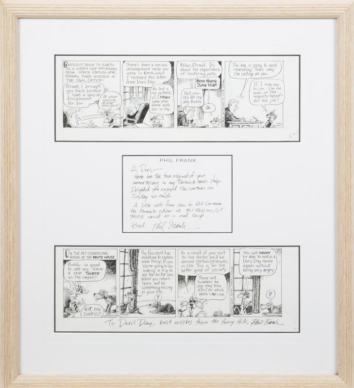 Doris Day Original Comic Strips By Phil Frank