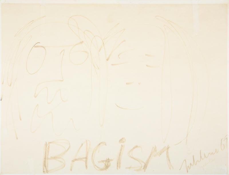 For Auction: JOHN LENNON AND YOKO ONO BED-IN FOR PEACE "BAGISM" (#0176 ...