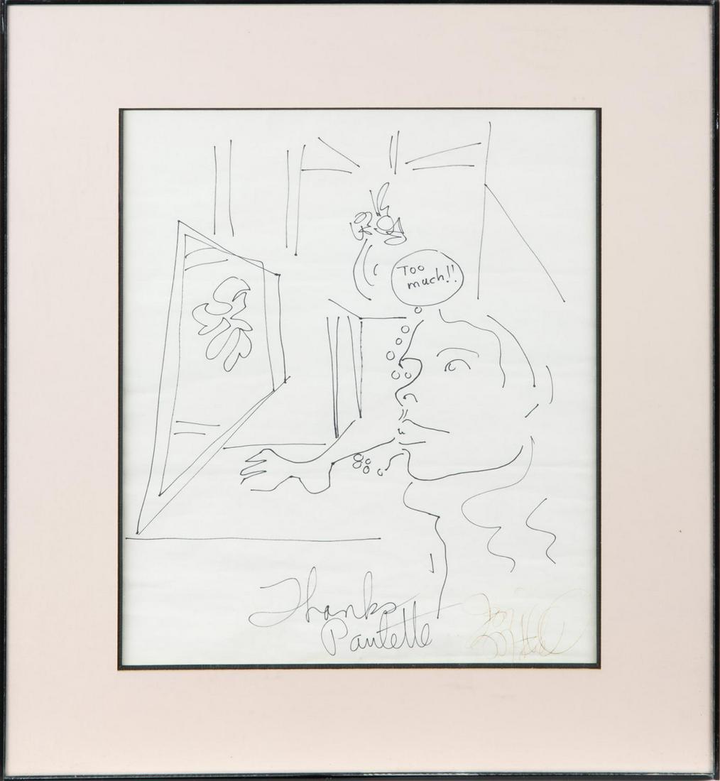 JONI MITCHELL SIGNED AND INSCRIBED DRAWING - Jun 19, 2020 | Julien's ...