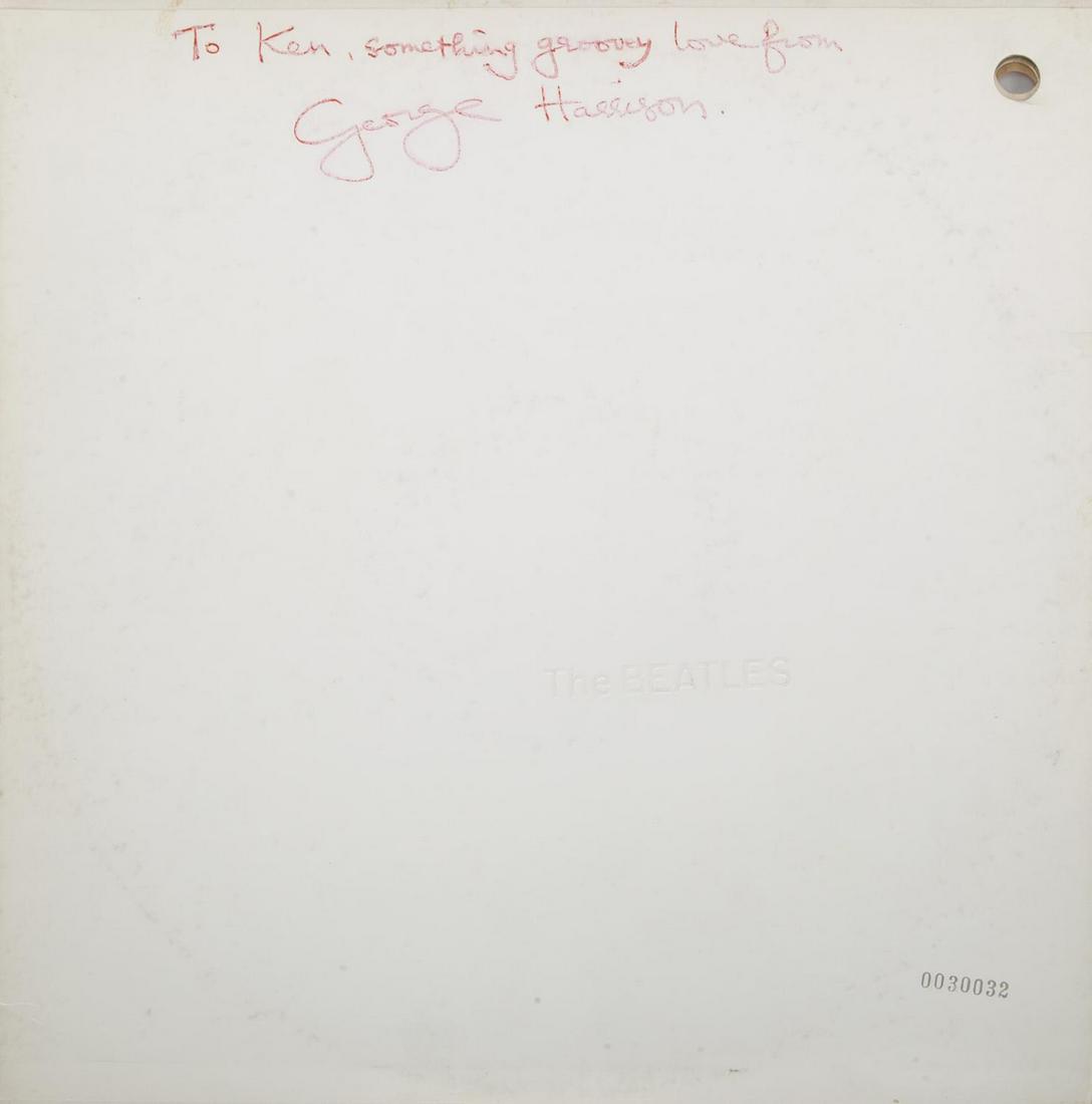 George Harrison Signed And Inscribed Album