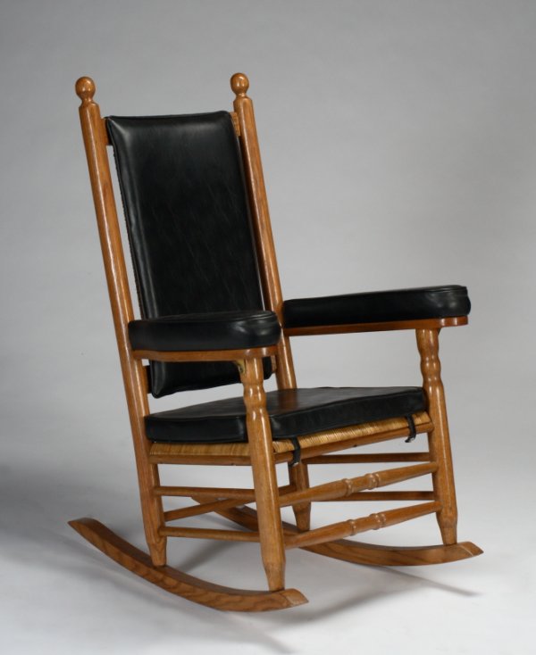 KENNEDY CANED ROCKING CHAIR - Apr 23, 2009 | Julien's Auctions in CA