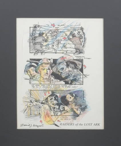 "raiders Of The Lost Ark" Storyboard
