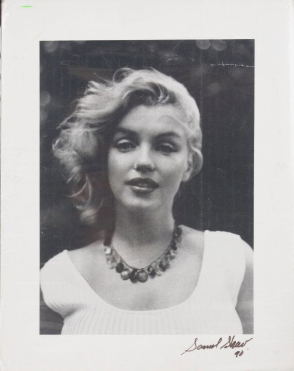 759: MARILYN MONROE SAM SHAW PHOTOGRAPH - Jun 27, 2009 | Julien's ...