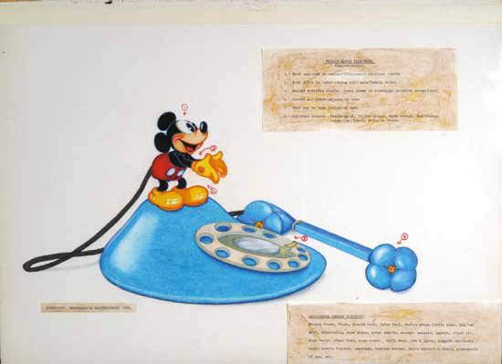 Mickey Mouse Phone Design By Chet Marshall