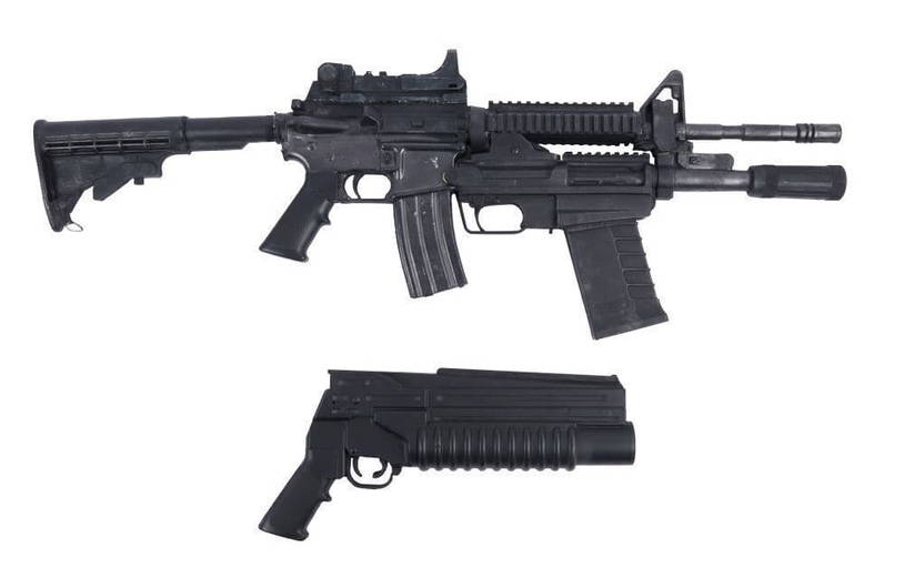 Terminator Salvation | Christian Bale "john Connor" M4 Rifle And ...