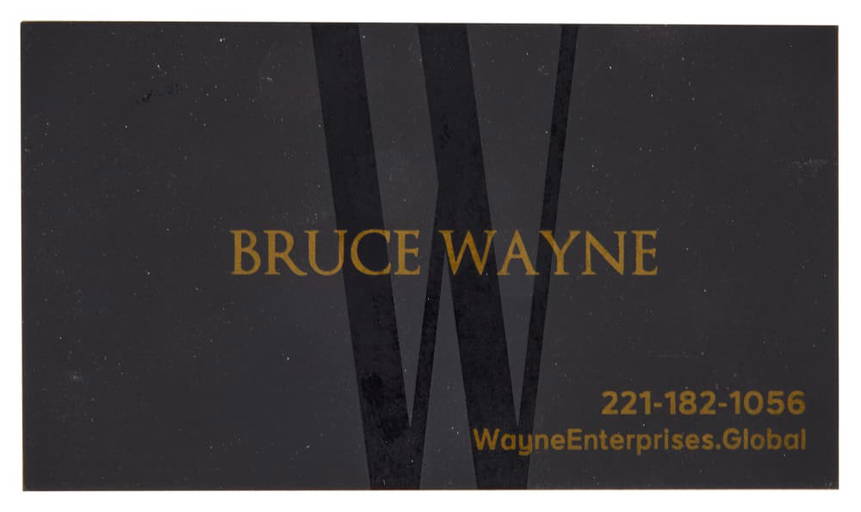 Batman Begins | Christian Bale "bruce Wayne / Batman" Wayne Enterprises ...