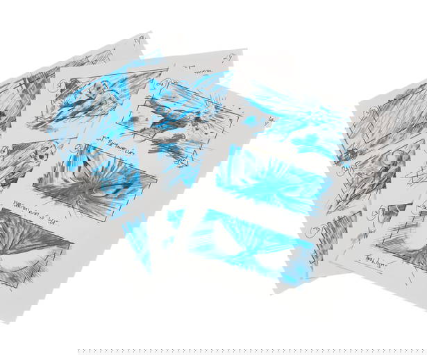 Thor The Dark World | Original Thor And Malekith Battle Storyboard ...