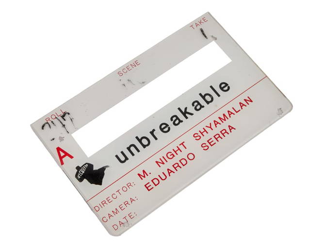 Unbreakable | Digital Clapperboard Insert