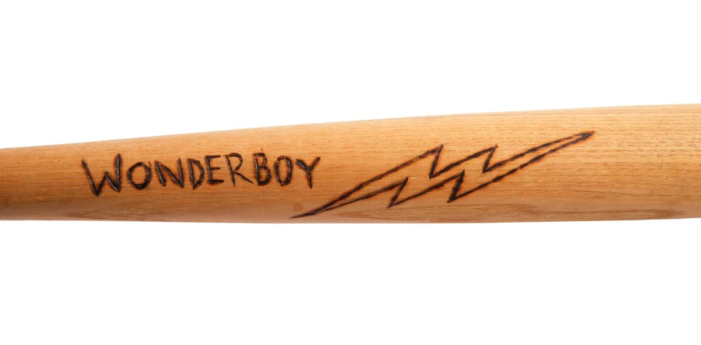 The Natural | Robert Redford "wonderboy" Baseball Bat With Props And ...