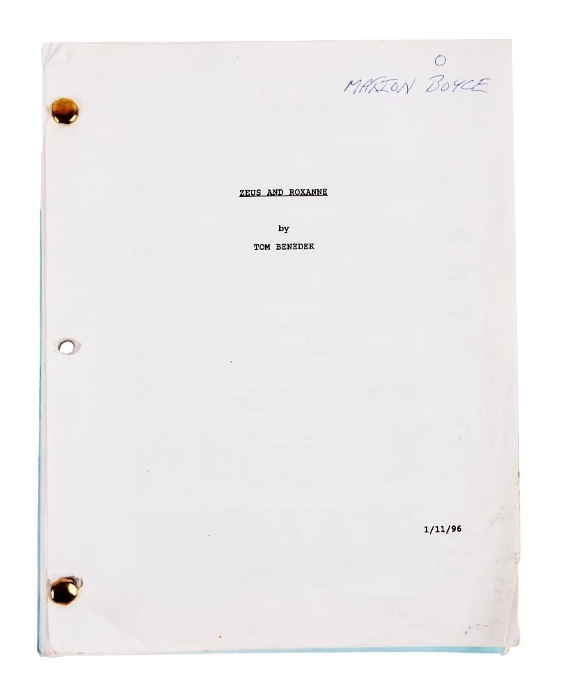 Zeus And Roxanne | Script