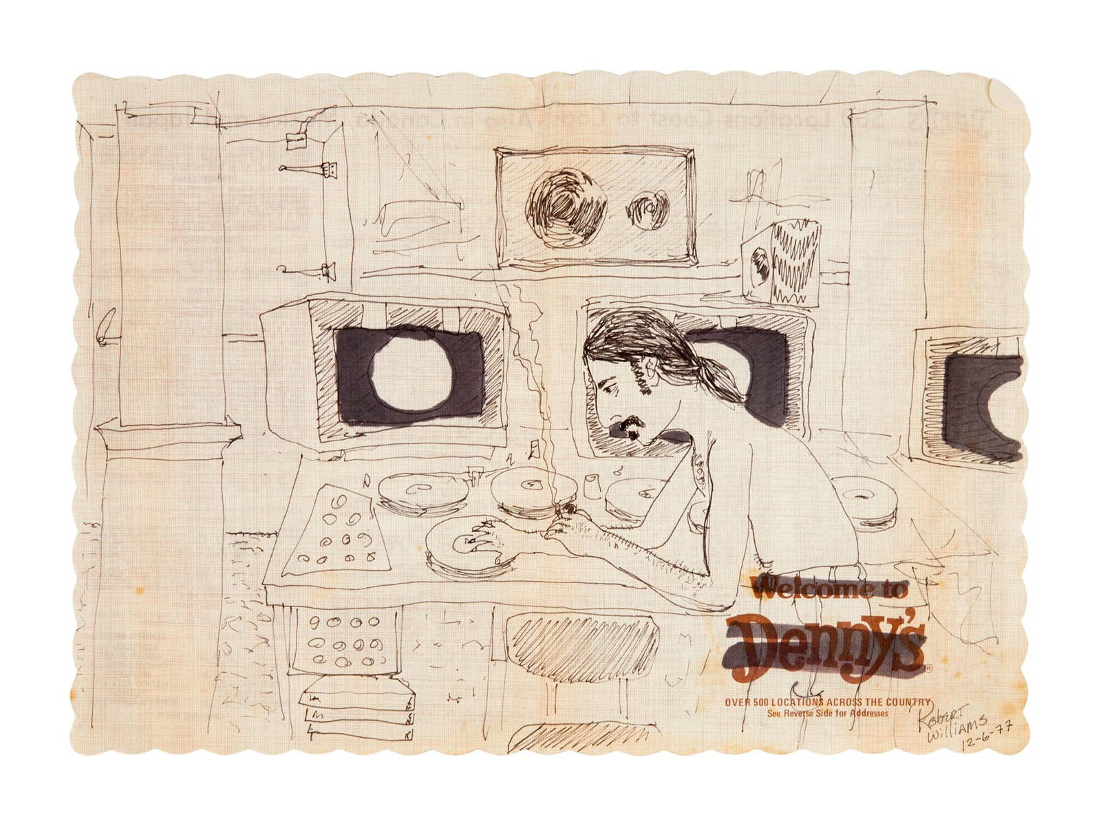 Frank Zappa | Original Robert Williams Illustration Auction