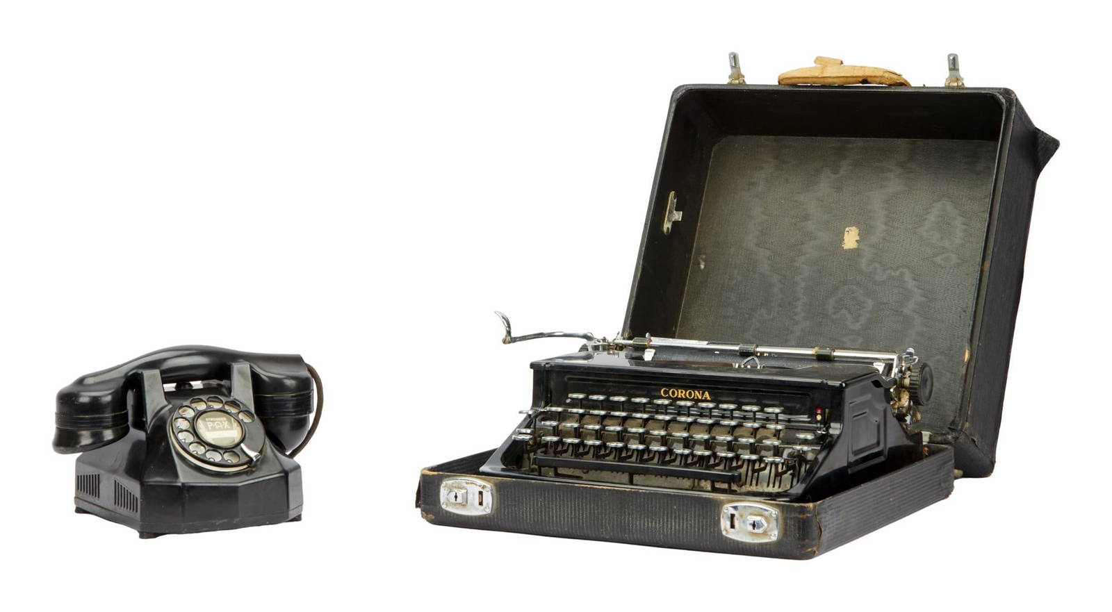 Frank Zappa | Corona Silent Typewriter And Rotary Phone Auction