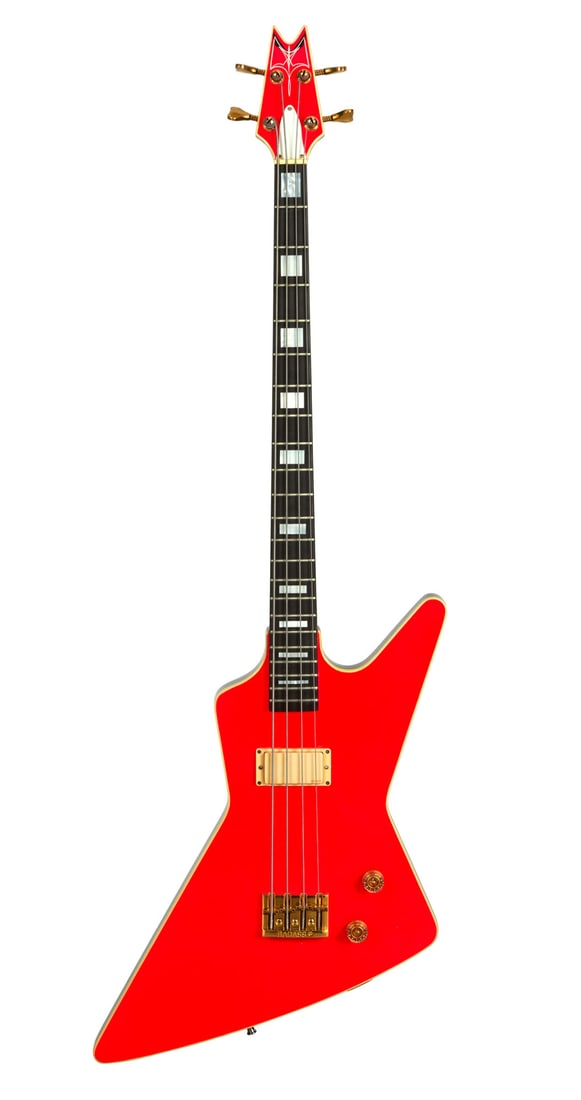 Zz Top | Dusty Hill Dean Explorer Bass And Poster Auction